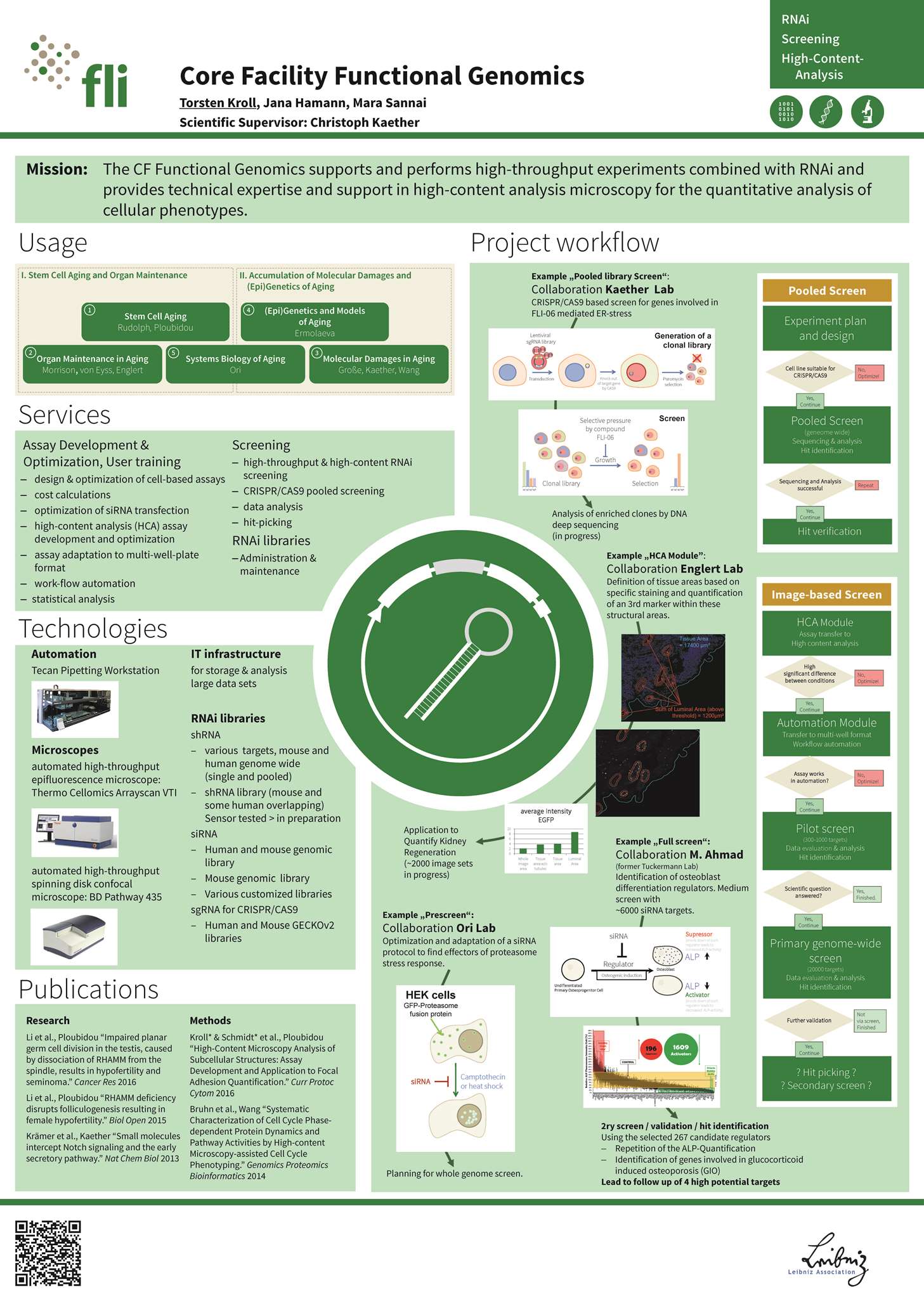 Cf Functional Genomics Leibniz Institute On Aging Fli